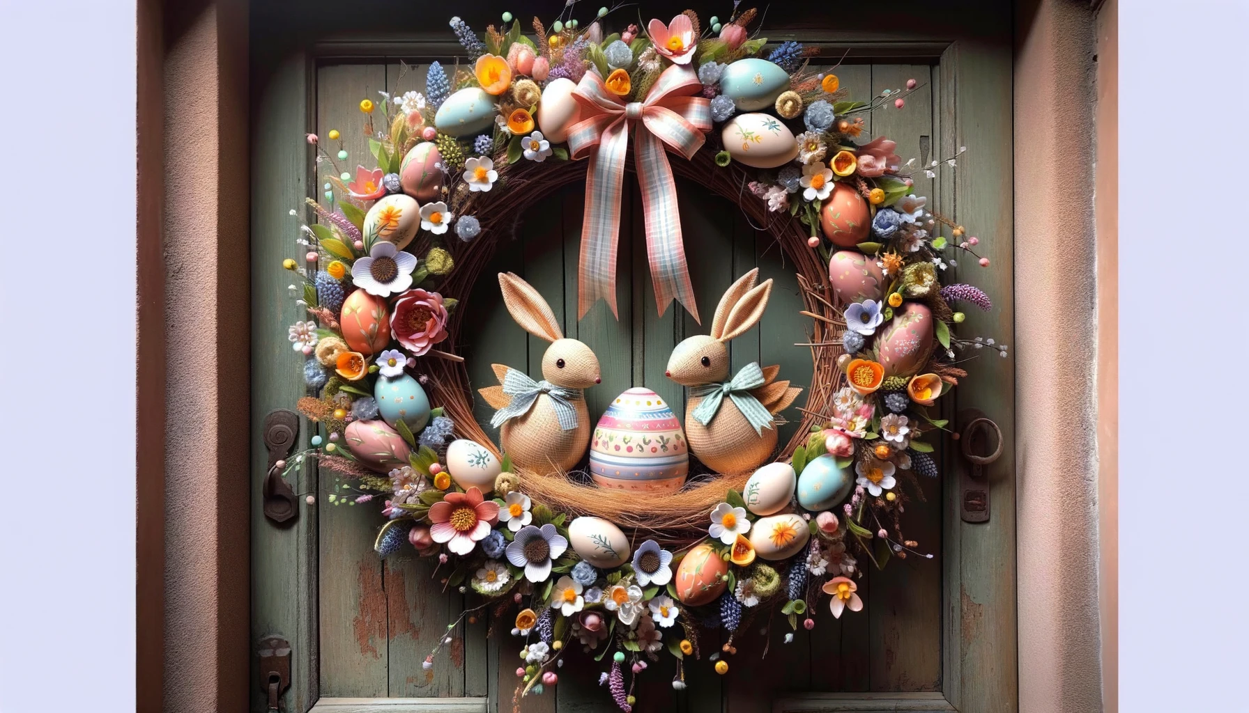 Crea la tua ghirlanda pasquale: una guida fai-da-te per accogliere la primavera - Info Arredo