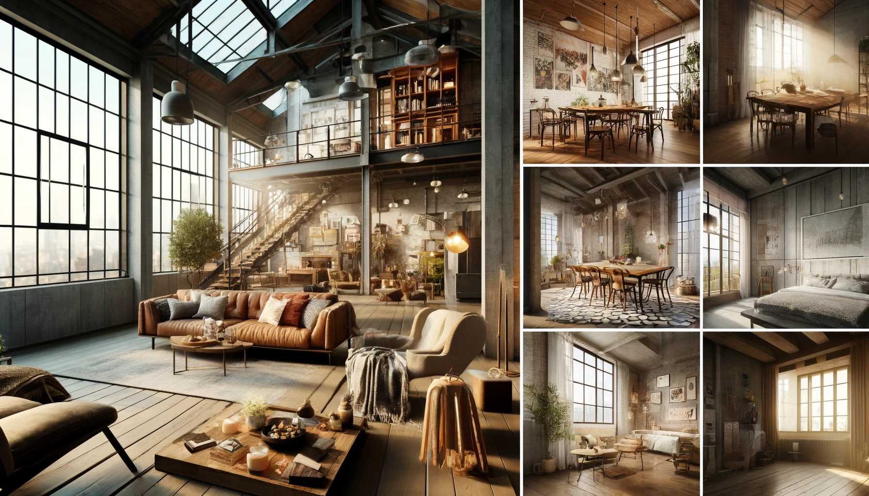 Rivisitare lo stile loft: idee per un salotto moderno e accogliente ...